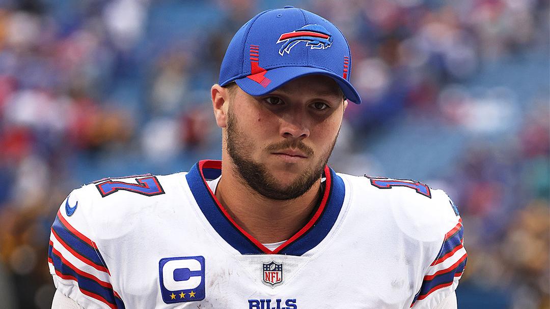 Reaction of the Bills QB to Patriots Head Coach Mike Vrabel's Sarcastic ...